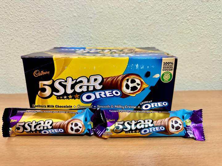 Cadbury 5 Star Oreo Chocolate Bar 42g Imported from Singapore | Lazada PH