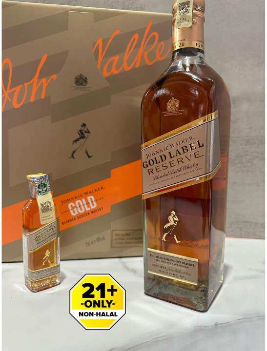 Gold Label Reserve Gift Set Foc Miniature | Lazada