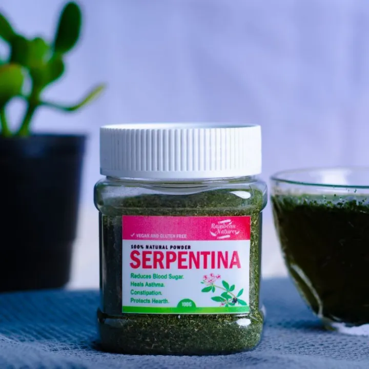100% Pure Serpentina Leaves Powder 100g | Lazada PH