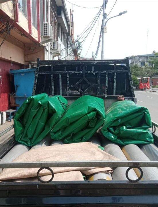 terpal truk tahan panas dan air ukuran 6x9 type A12 korea | Lazada ...