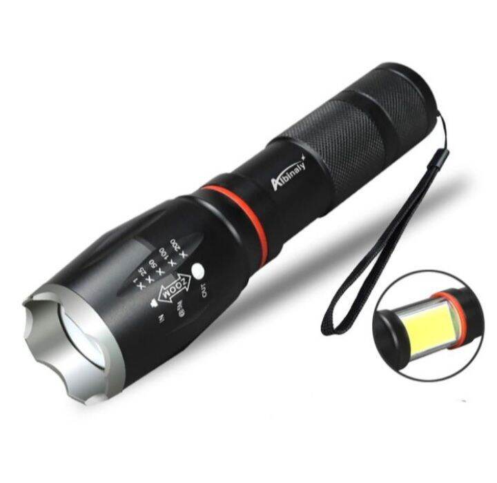 Senter taff XML T6 8000 lumen dengan Chip dan COB anti air super terang ...