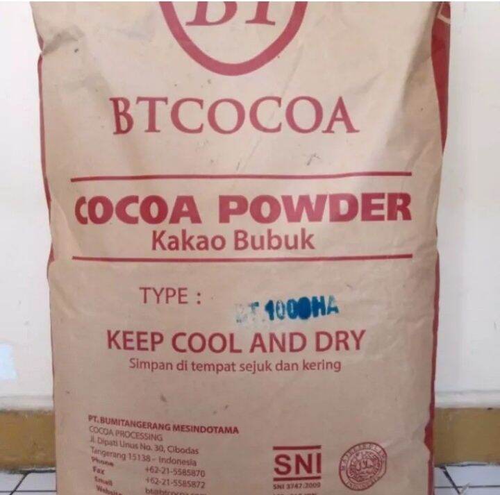 BT COCOA JAVA 1000HA COKLAT BUBUK 1KG DARK CLASSIC 1000 HA KEMASAN ...