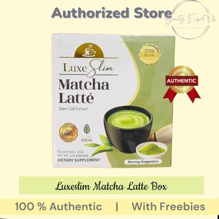 LUXE SLIM Matcha Latte Stem Cell Extract 10 Sachets | Lazada PH