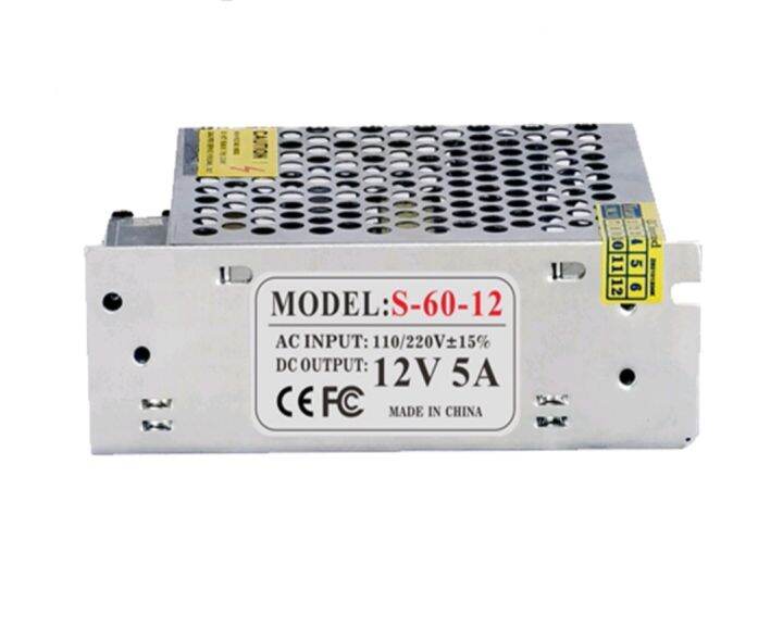 Adaptor 12V 5A Switching Power Supply 12v5a 60w | Lazada Indonesia