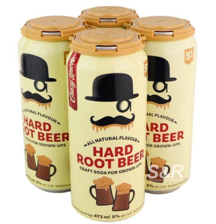 (Crazy Uncle Root Beer 473 ML x 4 | Lazada PH