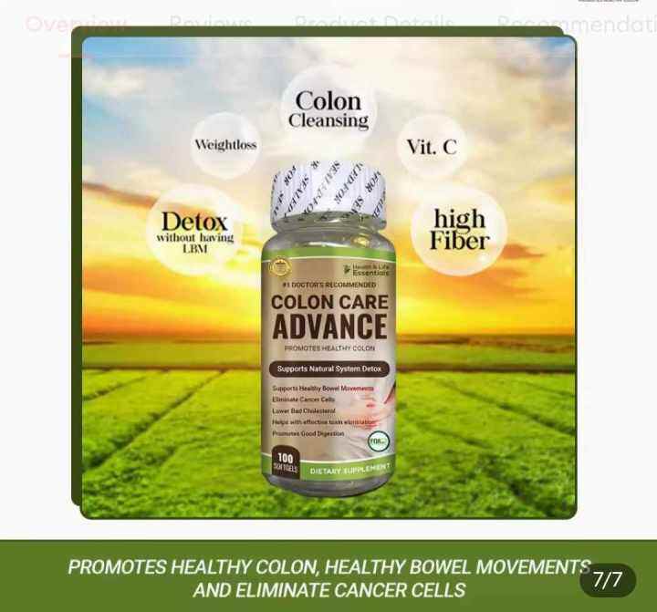 COLON CARE ADVANCE | Lazada PH