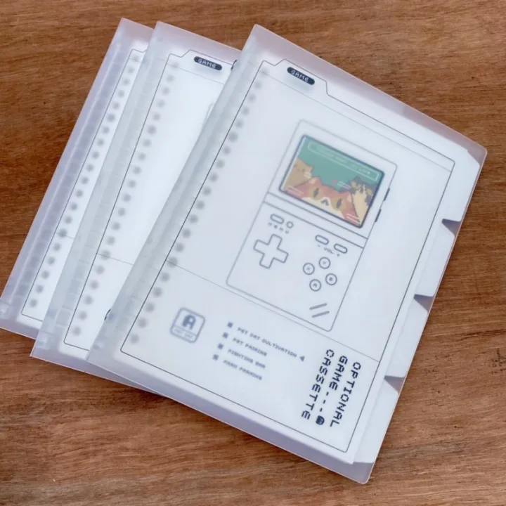 Map Binder A5 Wengu Transparant Polos Gambar Karakter Bonus Isi 59 ...