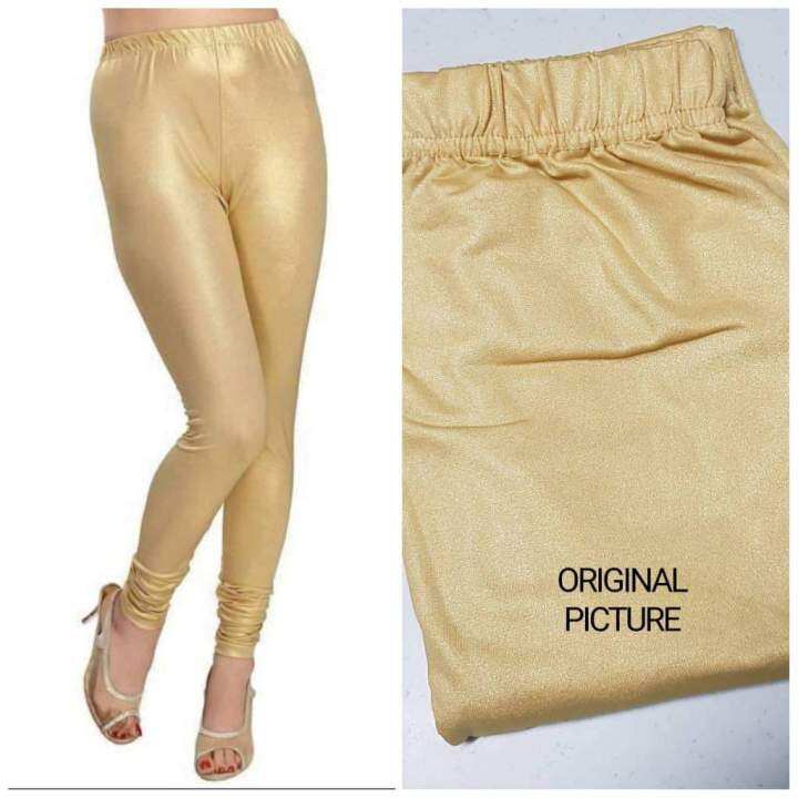 JEEL SHIMMERING GOLD LEGGING | Lazada