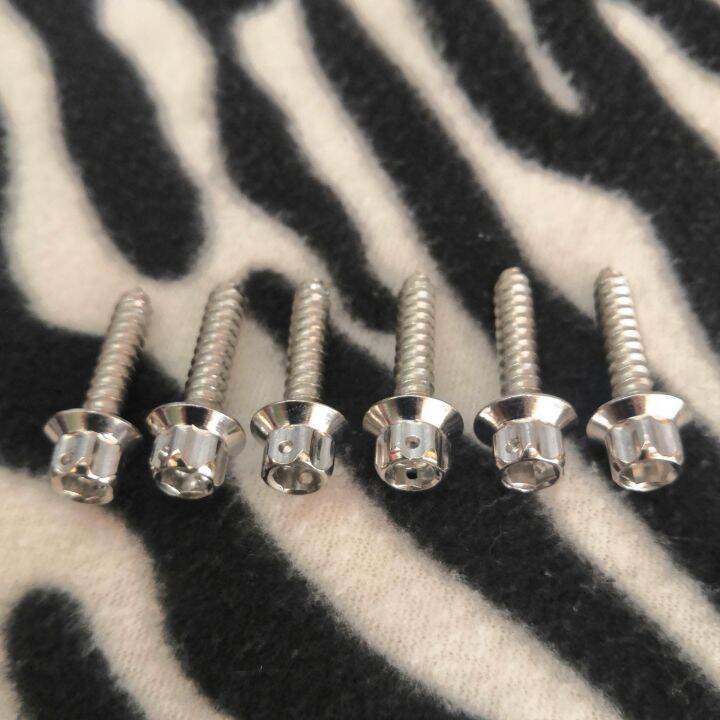 CNC Air Filter Bolts Set Yamaha AEROX V1 NMAX V1 MIO I 125 (6PCS ...