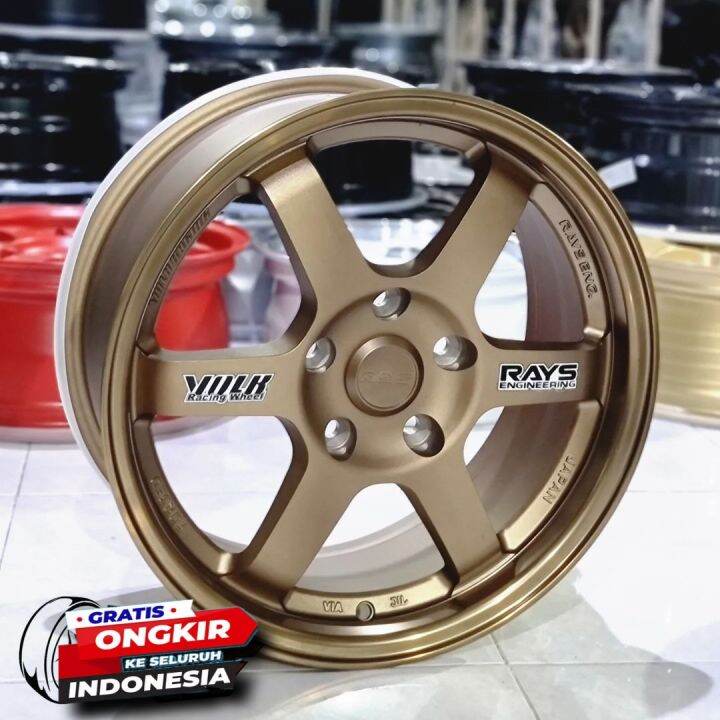 Velg Te37 Ring 16 Mobil Innova Xpander Terios Ertiga Ring 16 Rays Bronze | Lazada Indonesia