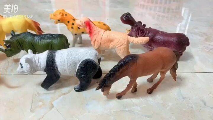 Rubber Animal Figure Toy for Kids Realistic Wild Animal Farm Animal ...