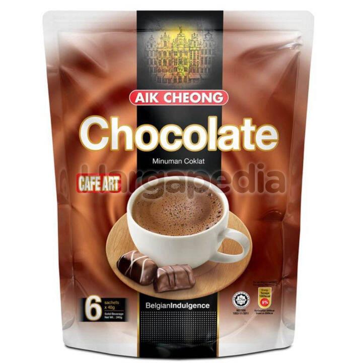 Aik cheong chocolate Belgian indulgence/Minuman choklat aik cheong | Lazada
