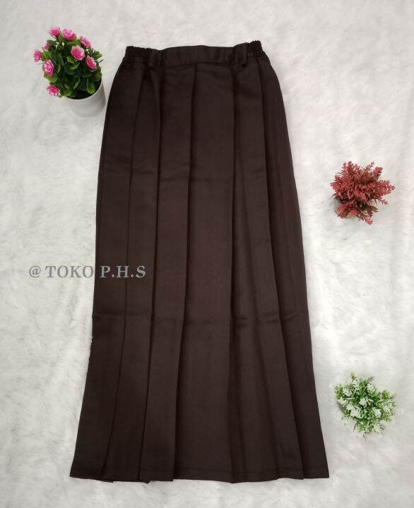 ROK COKLAT REMPEL PANJANG SD/MI UKURAN LENGKAP | Lazada Indonesia