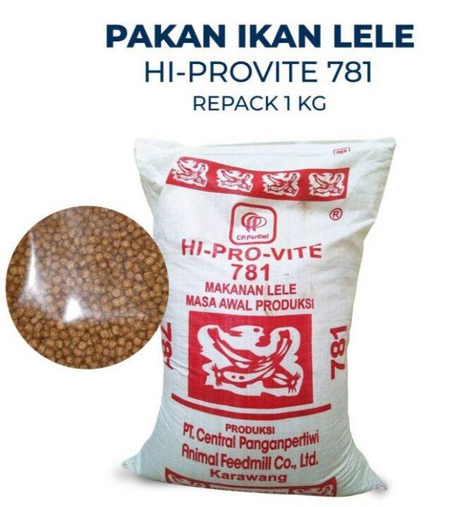 781 Pelet Lele Pur Ikan Lele dan ikan lainnya, repack kemasan 1Kg ...