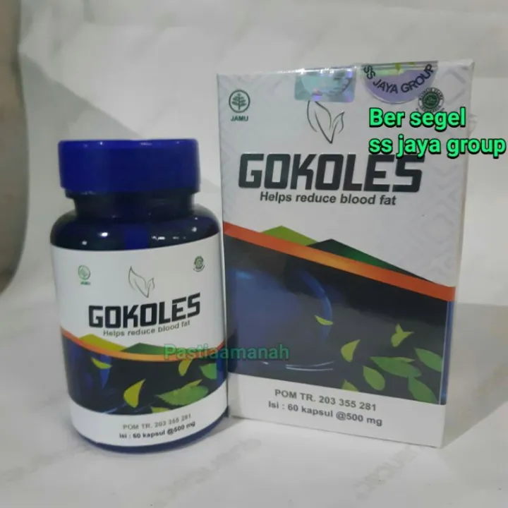 GOKOLES OBAT KOLESTROL ISI 60 KAPSUL 100% PALING AMPUH | Lazada Indonesia