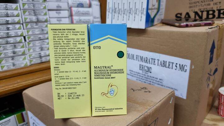 MAGTRAL SYRUP 120ML PERBOTOL.. EXP AGS 23 | Lazada Indonesia