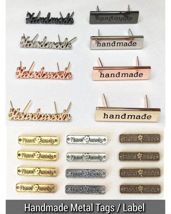 Handmade METAL TAG / LABEL | Lazada PH