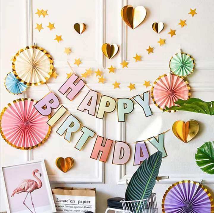 Macaron Happy Birthday Banner | Lazada PH