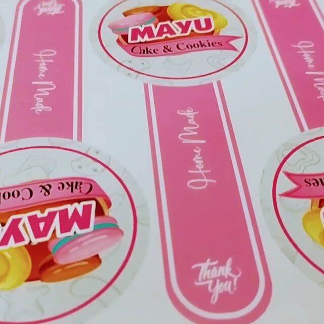STIKER SEGEL MAKANAN TOPLES & BOTOL KEMASAN MURAH.Stiker Segel Produk ...