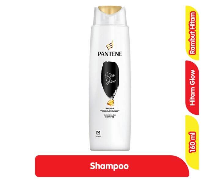 Pantene Shampoo Hitam Glow 160ml | Lazada Indonesia