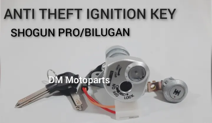 ANTI THEFT IGNITION KEY SHOGUN PRO/BILUGAN | Lazada PH