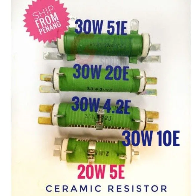 Cement Resistor 20w 30w 50w | Lazada