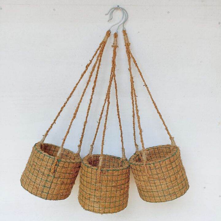 Pot tanaman bunga anggrek/Pot Gantung serabut sabut kelapa Coco fiber ...