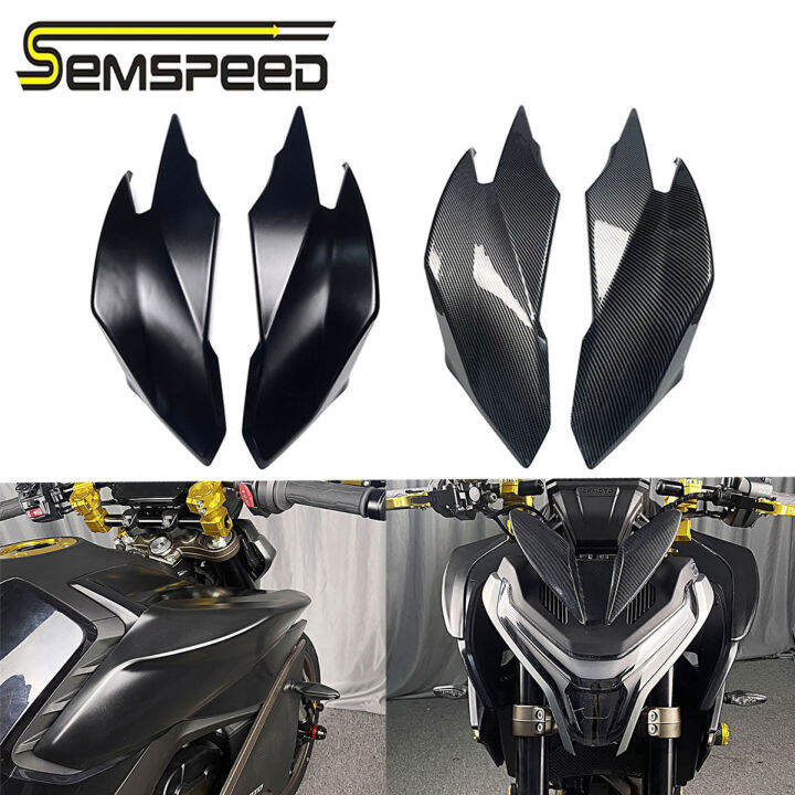 SEMSPEED Motorcycle Front Side Panel Tank Body Fairing Cover Guard ...