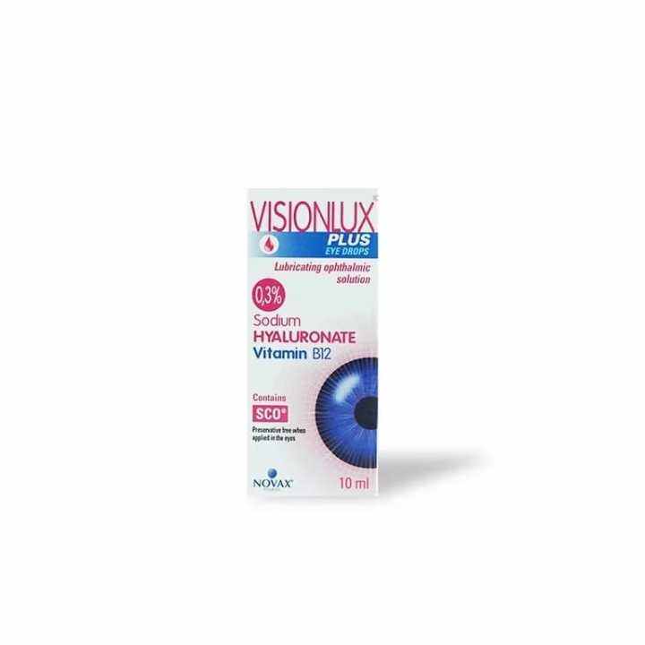 Visionlux Plus Eye Drops Obat Tetes Mata dengan Vitamin B12 | Lazada ...