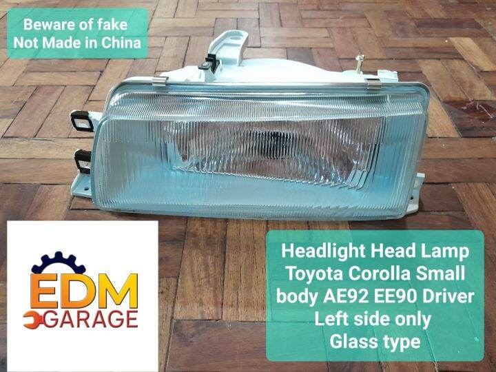Headlight Head Lamp Toyota Corolla Small body AE92 EE90 Driver Left ...