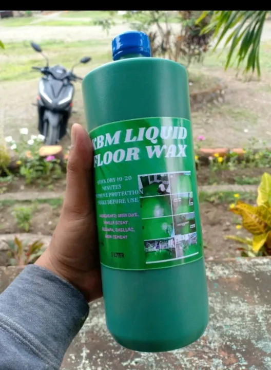 kbm liquid wax green color 1 liter | Lazada PH
