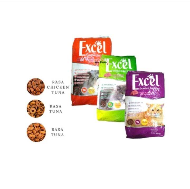 Excel Cat Dry Food 20kg | Lazada Indonesia
