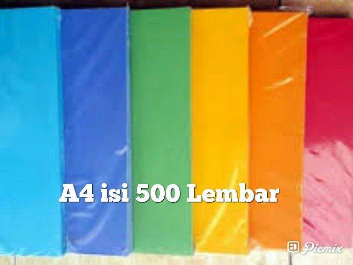 Kertas Bc Manila Warna Tua 160gsm A4 isi 500 Lembar | Lazada Indonesia