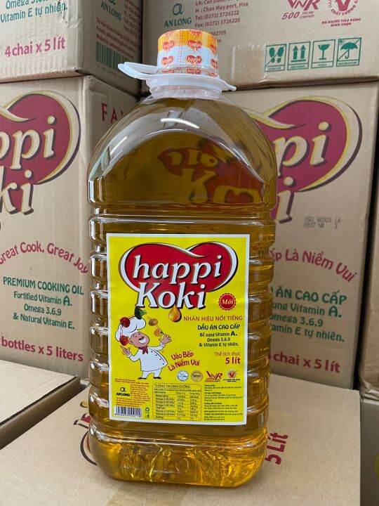 Dầu ăn Happi koki thùng 20L | Lazada.vn