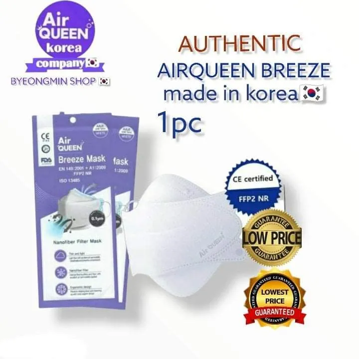 (1pcs) AirQueen Breeze Mask AUTHENTIC made in korea | Lazada PH