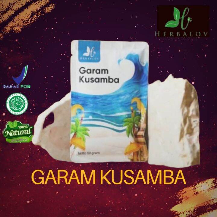 Garam Kusamba Herbalov | Garam Laut Bali | Organic sea salt | Garam ...