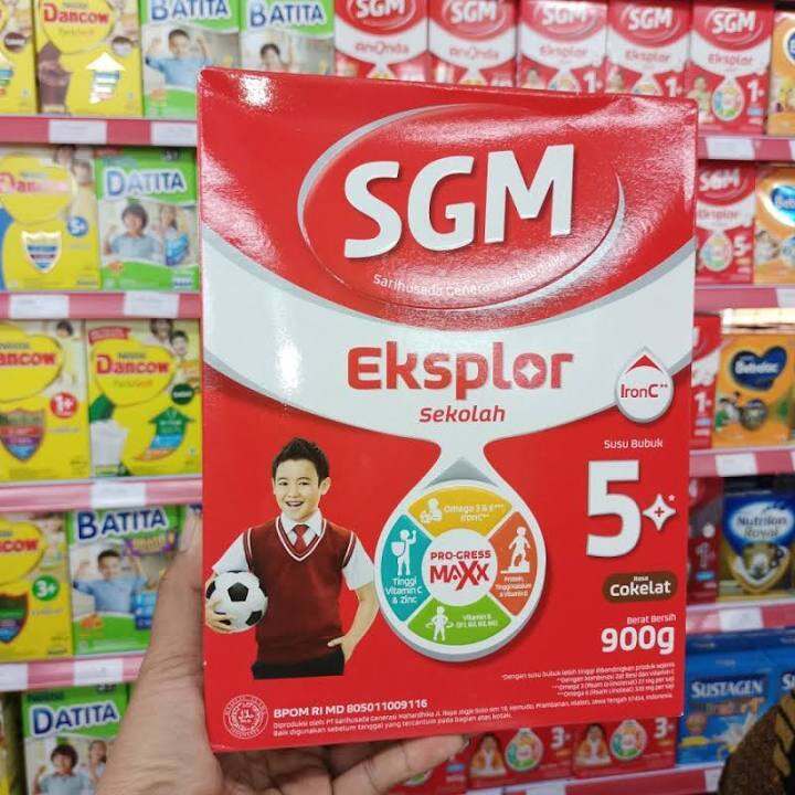 sgm 5+ rasa cokelat 900 gr | Lazada Indonesia