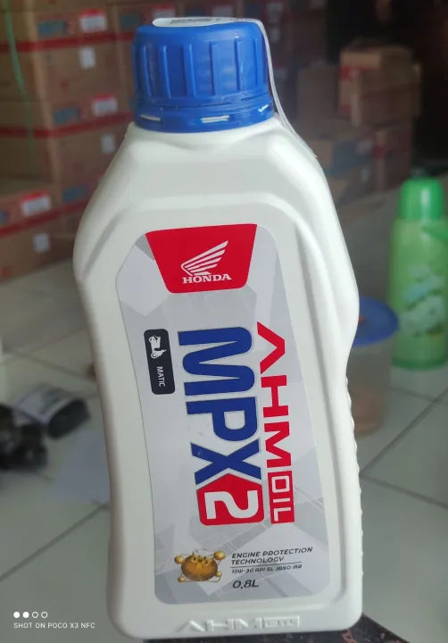 JUAL MPX 2 AHM OIL 800ML PROMO MURAH ORIGINAL OLINYA SEMUA HONDA MATIC ...