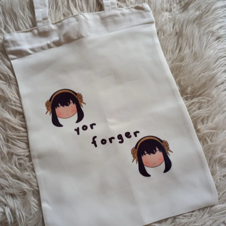 TOTE BAG YOR FORGER SPY X FAMILY TOTEBAG BABY KANVAS | Lazada Indonesia
