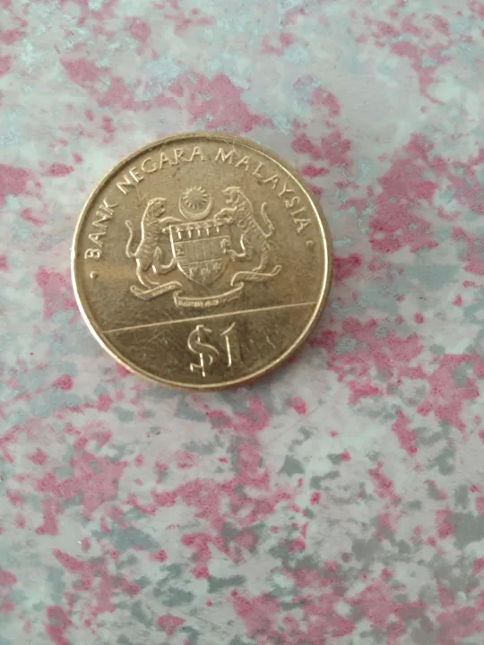 [COIN]MALAYSIA RM1 COINS 30 tahun MERDEKA 1957--1987 | Lazada