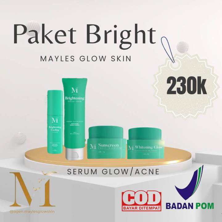 MAYLES GLOW SKIN WHITENING SERIES | Lazada Indonesia