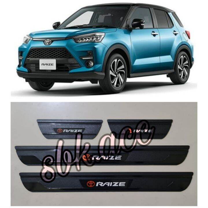 Door Sillplate Sill Plate Pintu Toyota Raize 2021 2022 2023up Non Led ...