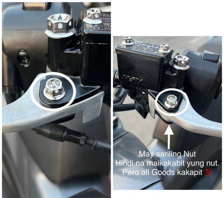 CB Moto: HENG Lever Bolts for PCX 160 (2pcs) CNC | Lazada PH