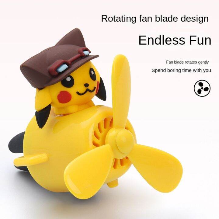 New Rotating Propeller Car Air Freshener Anime Smell Perfume Diffuser ...