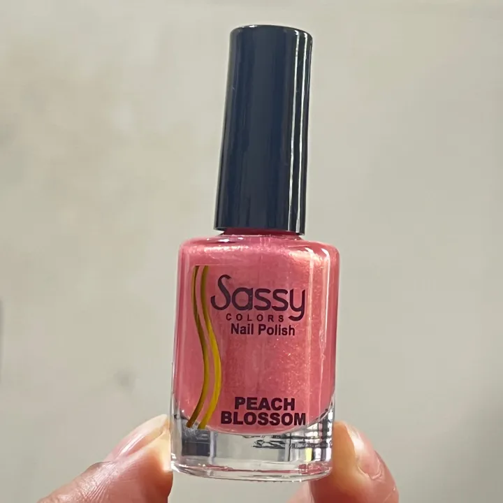 Peach Blossom SASSY COLORS Nail Polish by Rosy Levres | Lazada PH