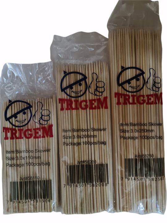 Trigem BBQ Stick 6 inch 8 inch 10 inch | Lazada PH
