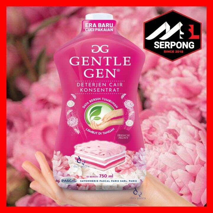 GENTLE GEN AROMA FRENCH PEONY (PINK) 700 ML / DETERJEN CAIR / DETERGEN ...