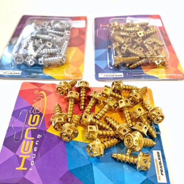 HENG Screw Body Bolt Flower Type 5x15 (per piece) | Lazada PH