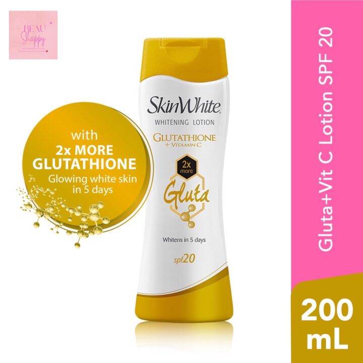 SKINWHITE WHITENING BODY LOTION WITH GLUTATHIONE AND VITAMIN C WITH ...