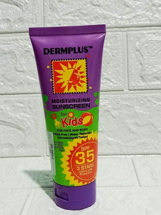 Dermplus moisturizing sunscreen 100ml( SPF 35) | Lazada PH